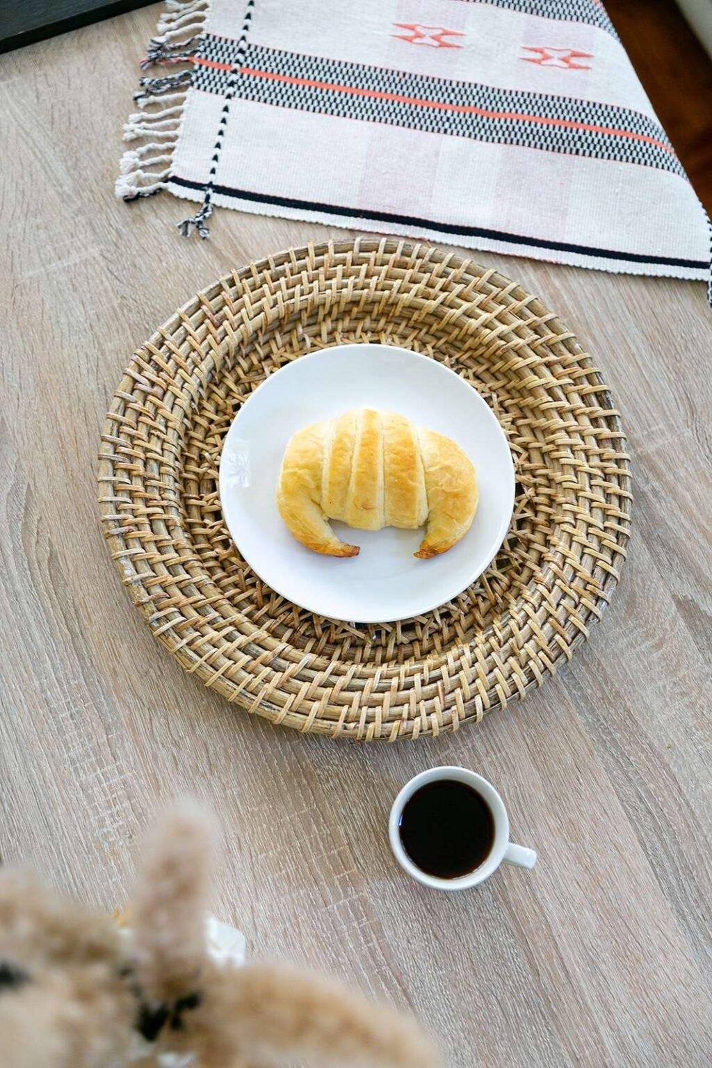 Rattan Cane Charger Plate - Tukura Home